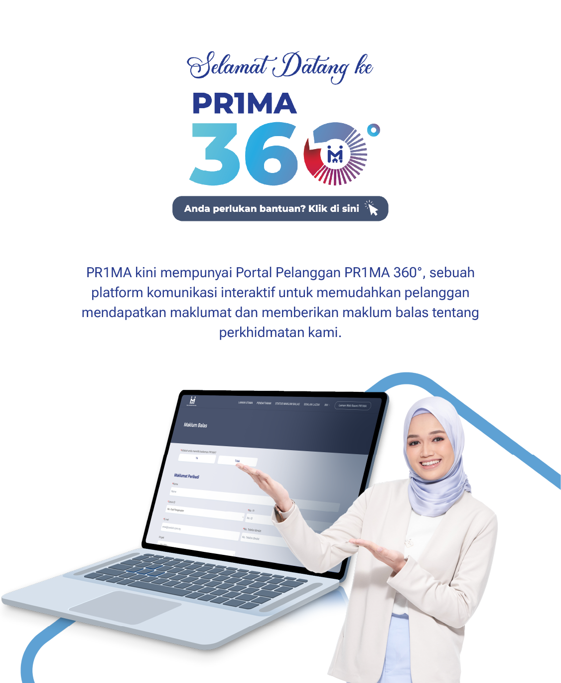 Laman Utama - PR1MA 360° Customer Portal